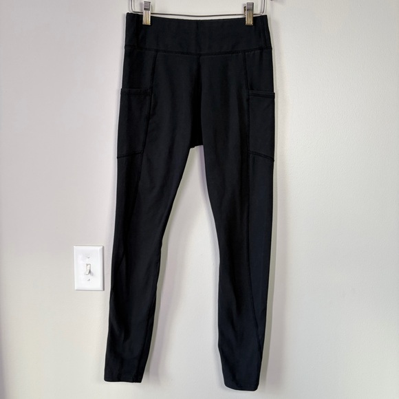 Pact | Pants & Jumpsuits | Pact Black Organic Cotton Pocket Leggings ...